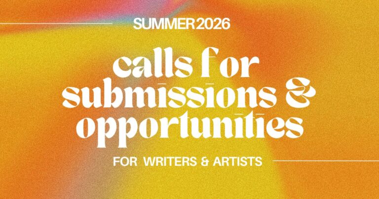 Calls for submissions: Summer 2026 - ROOM Magazine